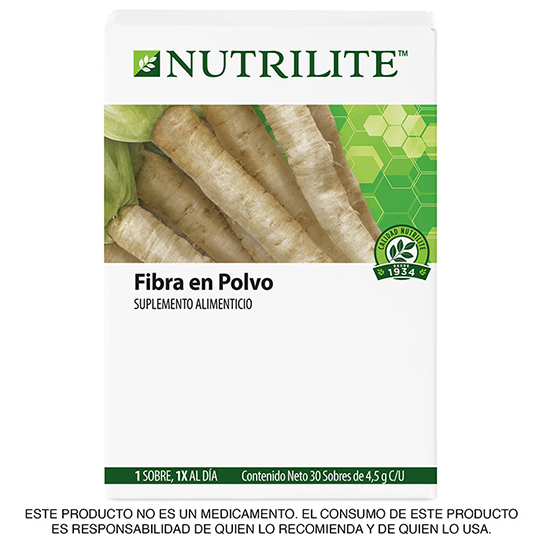 Nutri Fiber Powder Fibra en Polvo Nutrilite - Amway El Salvador.