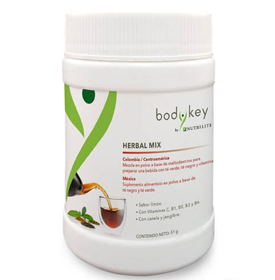 Té Bodykey Herbal Mix - Amway El Salvador.